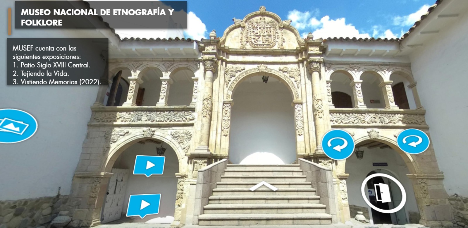 El MUSEF consolida recorrido virtual 360° el más completo de Bolivia - A Sol y Sombra